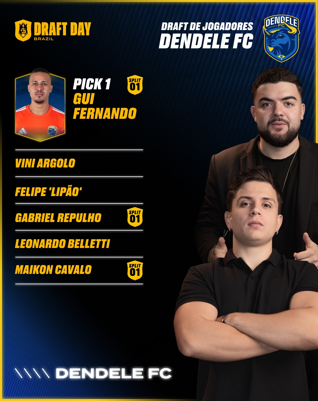 Draft Kings League Brazil 2025: veja a lista dos selecionados | Kings ...